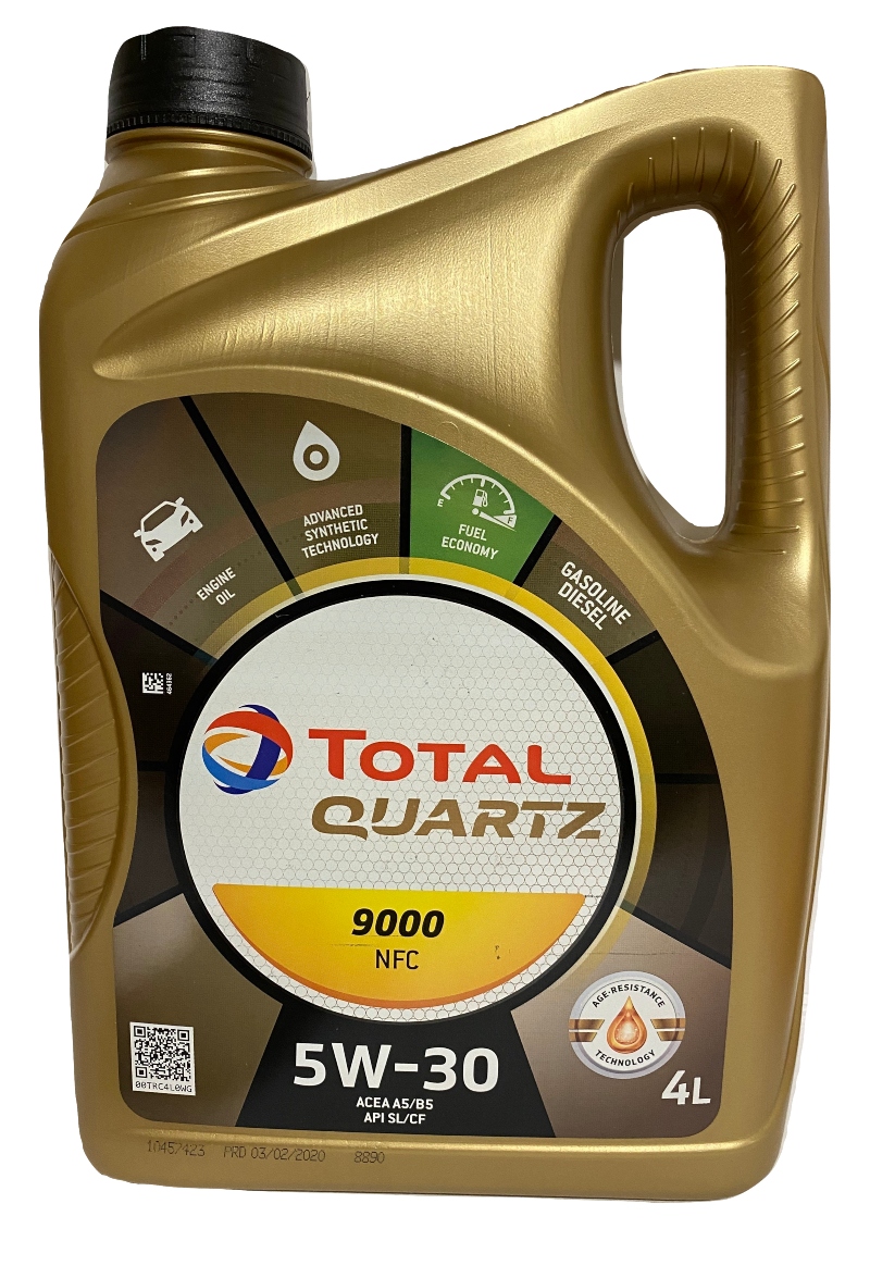 Total Quartz 9000 Future NFC 5W-30 (5 liter) - Motoroliën.nl | A-merk ...