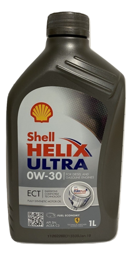Shell Helix Ultra ECT 0W-30 1L - Motoroliën.nl | A-merk motorolie tegen ...