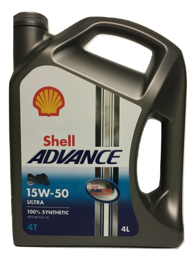 Shell Advance 4T Ultra 15W50 4L - Motoroliën.nl | A-merk motorolie ...